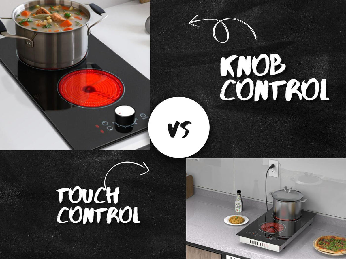 Knob vs. Touch Control Electric Cooktops: Which is Best for Your Kitch