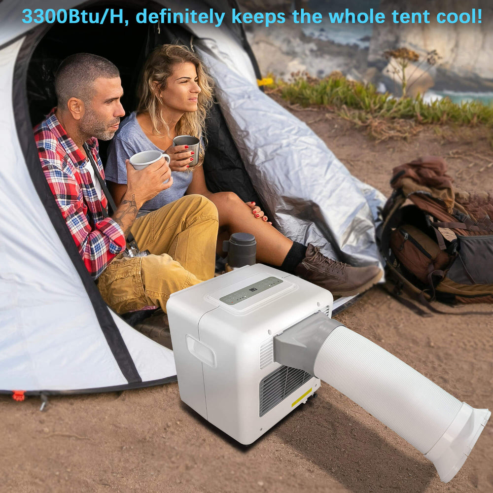 Karinear Portable Air Conditioner 3300BTU Tent Air Conditioner AC for